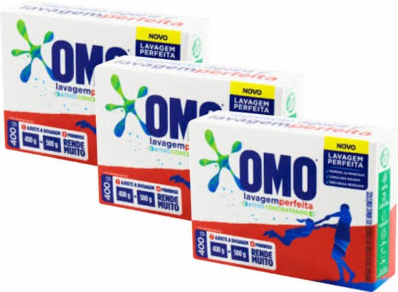 Sabão Omo 400g Cx. c/ 24 Und. | Gilmar Utilidades